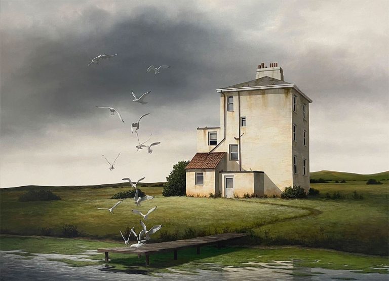 Unsettling Dwellings: Paintings by Lee Madgwick | Daily design ...