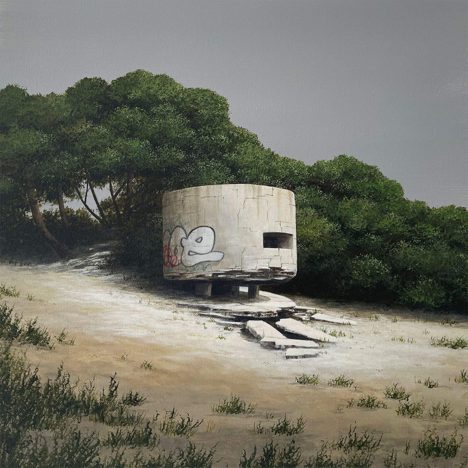 Unsettling Dwellings: Paintings by Lee Madgwick | Daily design ...