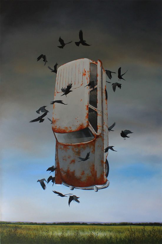 Unsettling Dwellings: Paintings by Lee Madgwick | Daily design ...