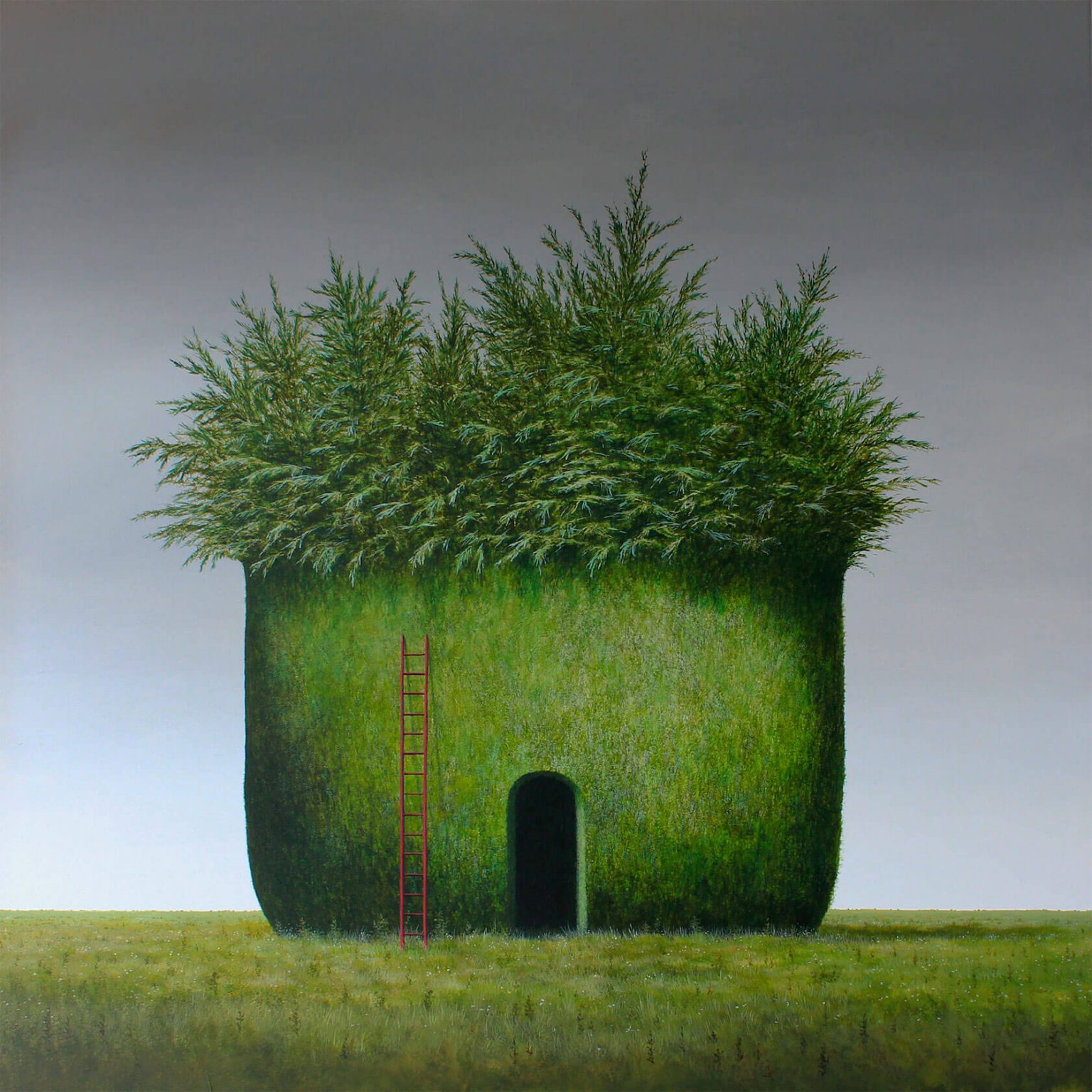 Unsettling Dwellings: Paintings by Lee Madgwick | Daily design ...