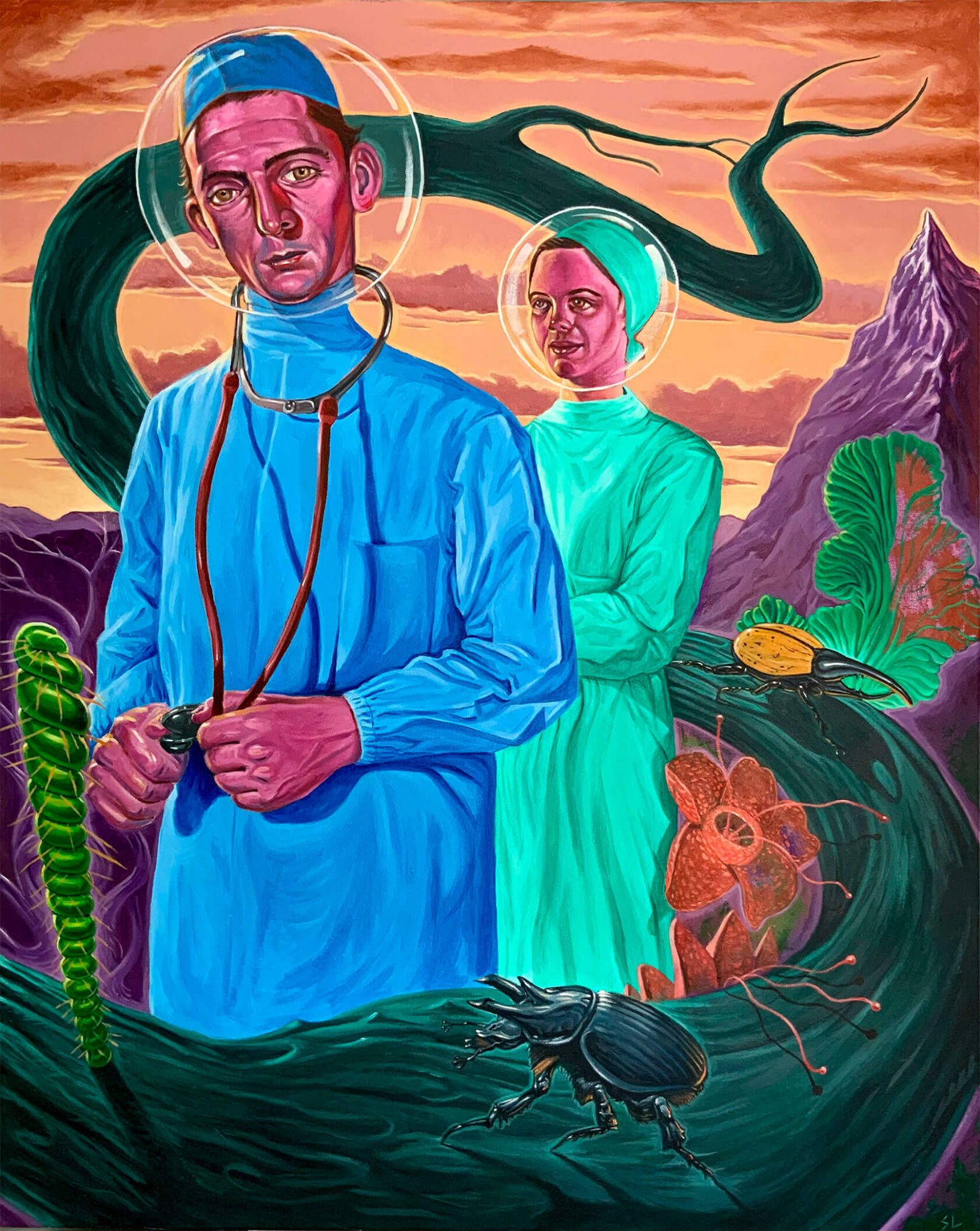 Unorthodox Paintings by Shaun Lowndes | Daily design inspiration for ...