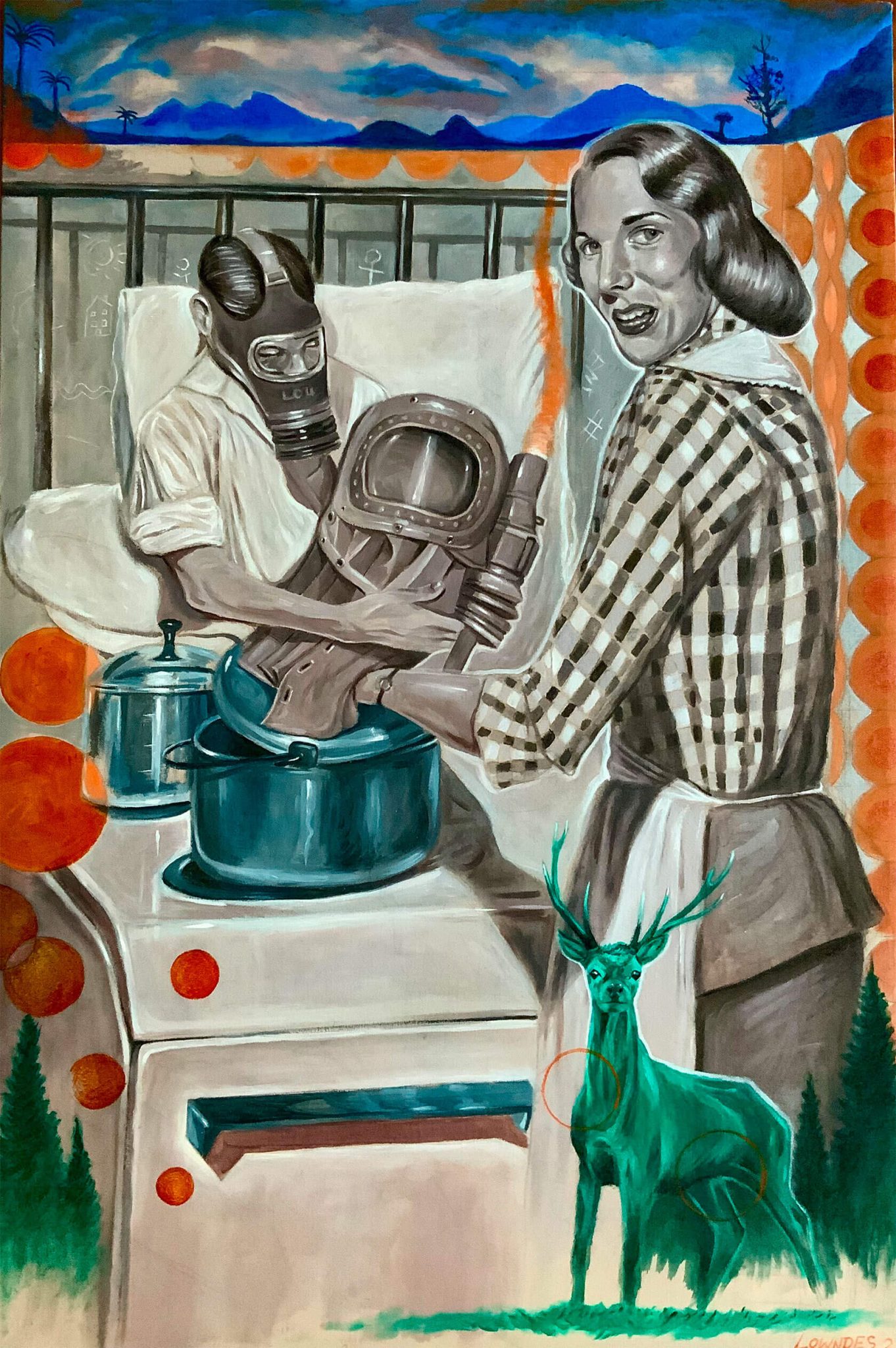 Unorthodox Paintings by Shaun Lowndes | Daily design inspiration for ...