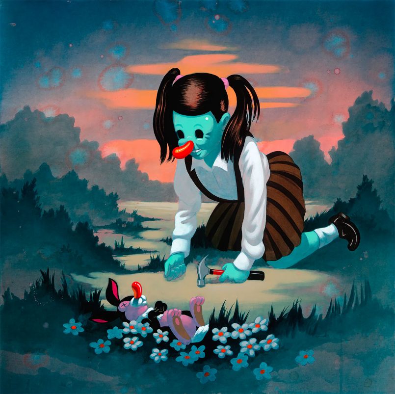 Pop-Surrealist Paintings by Victor Castillo | Daily design inspiration ...