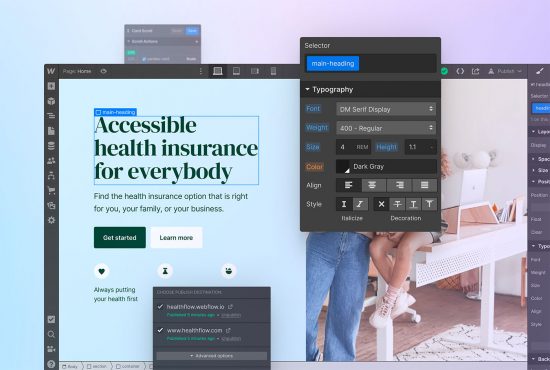 Figma to Webflow Plugin: A dream come true for designers | Daily design ...