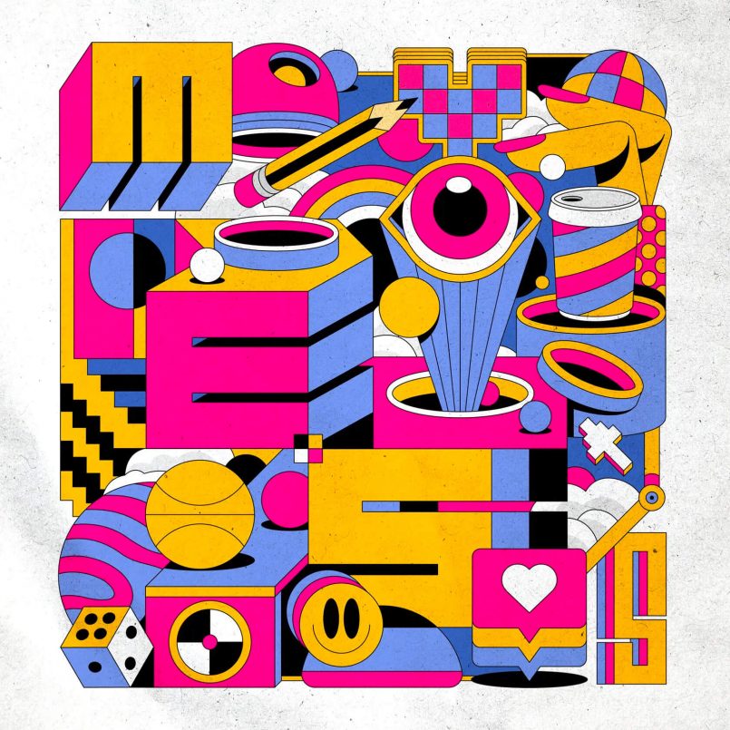 Psychedelic Illustrations by David Oku | Daily design inspiration for ...