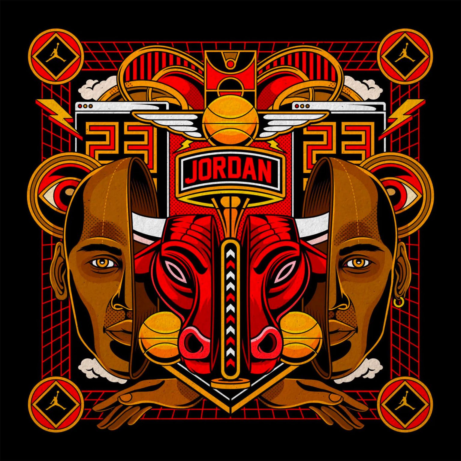 Psychedelic Illustrations by David Oku | Daily design inspiration for ...
