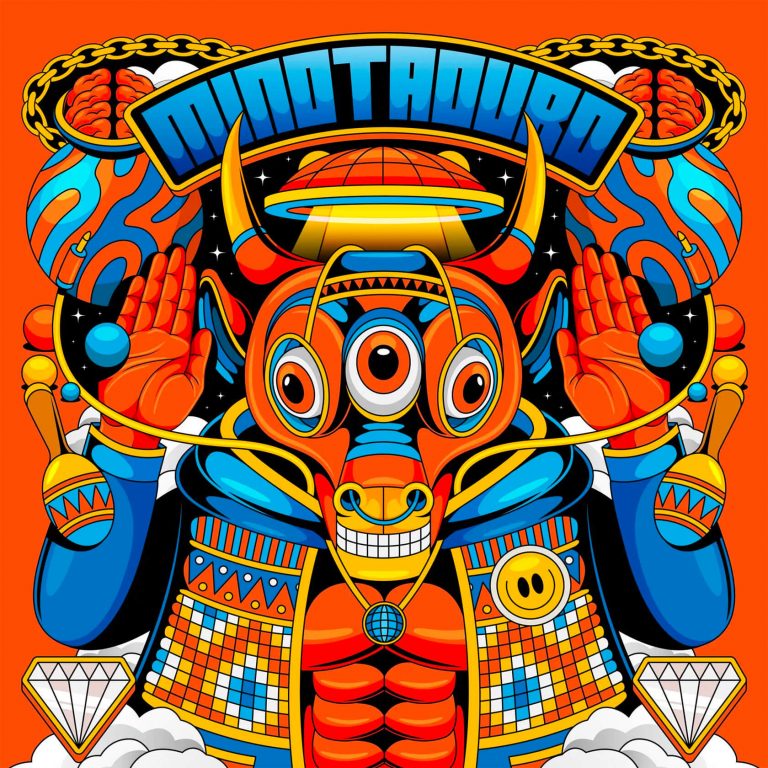 Psychedelic Illustrations by David Oku | Daily design inspiration for ...