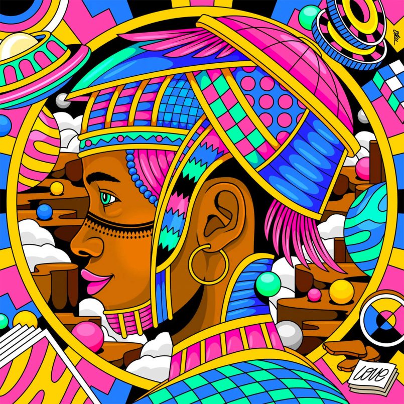 Psychedelic Illustrations by David Oku | Daily design inspiration for ...