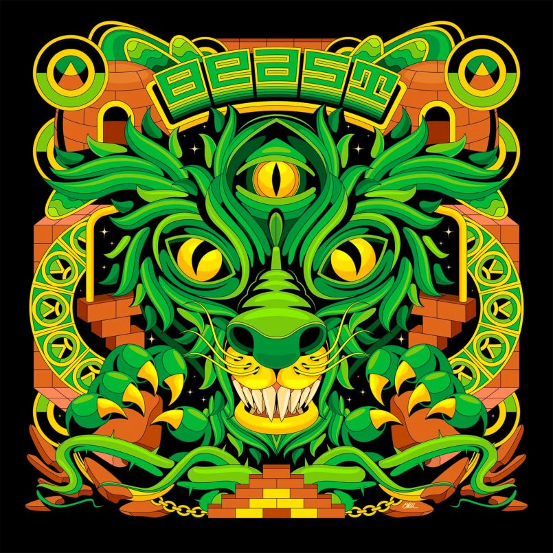 Psychedelic Illustrations by David Oku | Daily design inspiration for ...