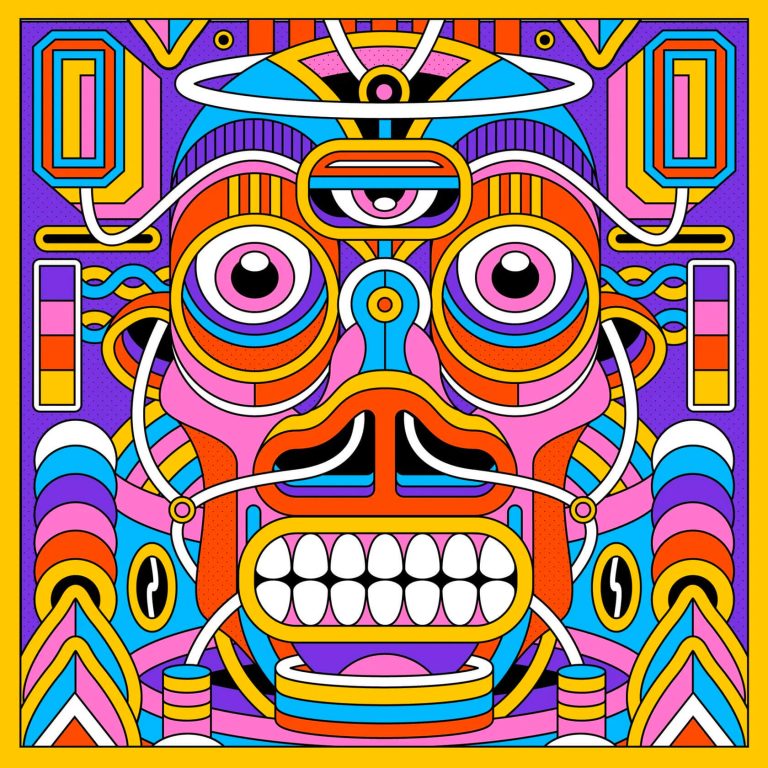 Psychedelic Illustrations by David Oku | Daily design inspiration for ...
