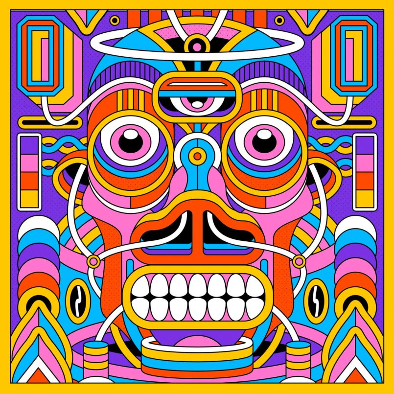 Psychedelic Illustrations by David Oku | Daily design inspiration for ...