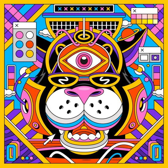 Psychedelic Illustrations by David Oku | Daily design inspiration for ...