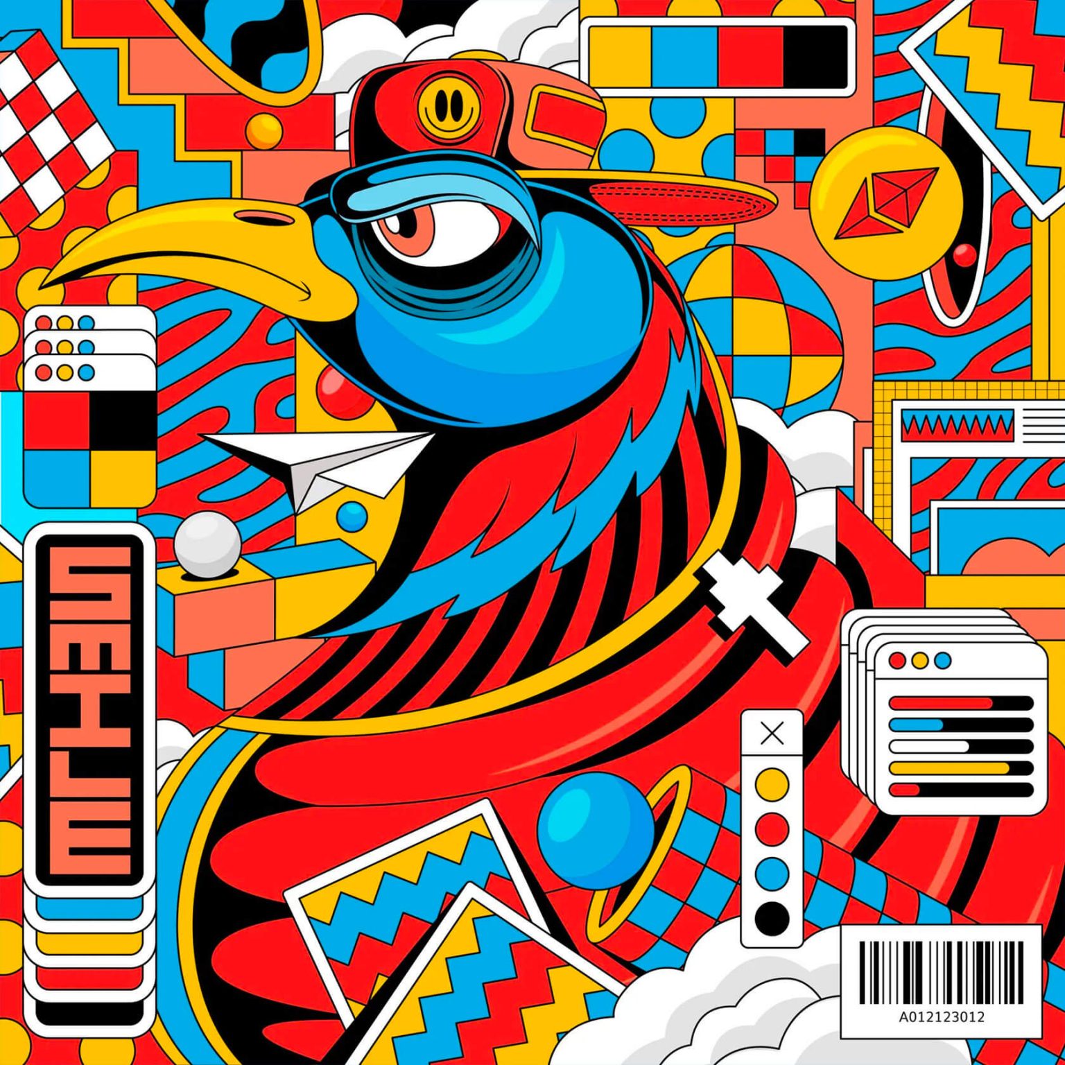 Psychedelic Illustrations by David Oku | Daily design inspiration for ...