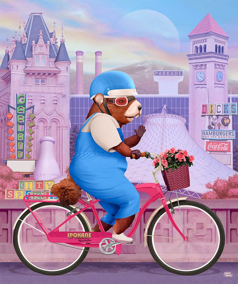 Out of This World: Illustrations by Jeff Drew | Daily design ...