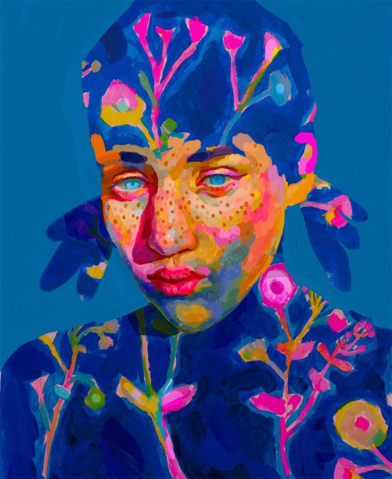 Powerful Portrait Illustrations by Riso Chan | Daily design inspiration ...