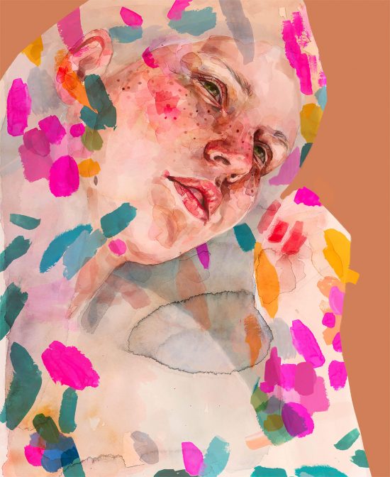 Powerful Portrait Illustrations by Riso Chan | Daily design inspiration for creatives ...