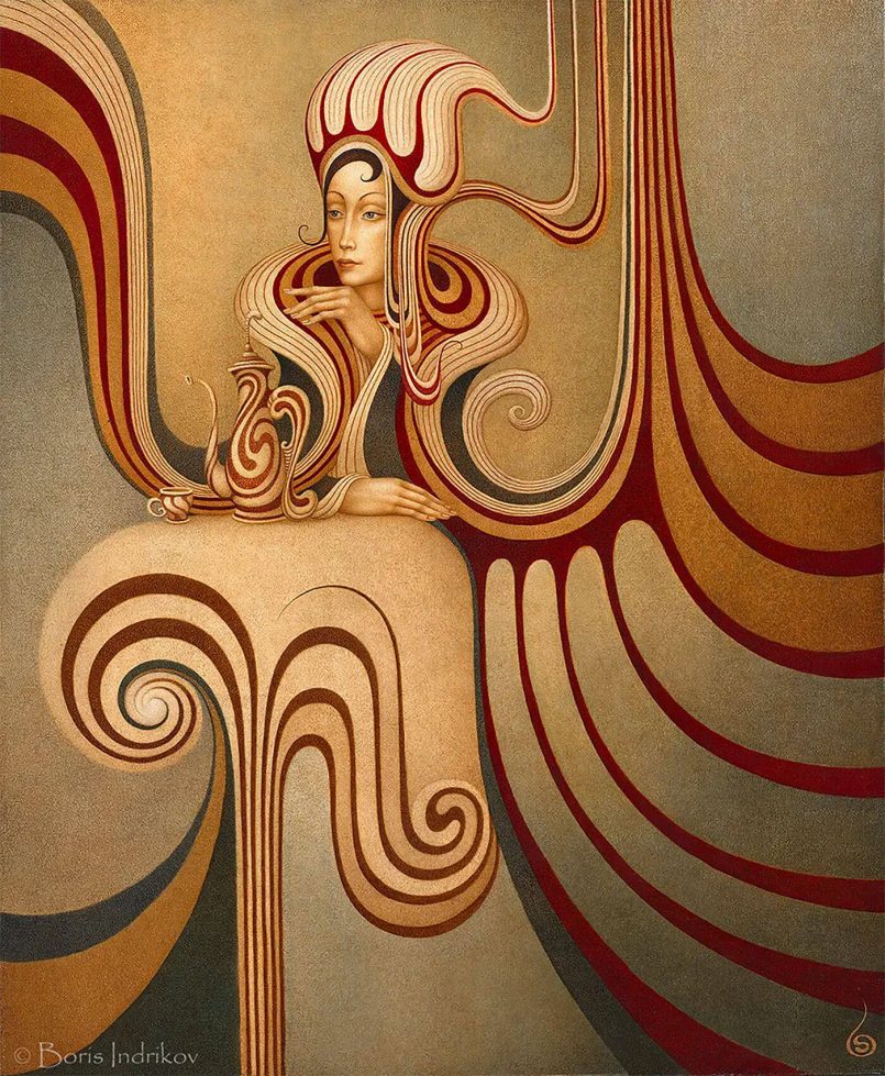 Fantastic Surrealist Paintings by Boris Indrikov | Daily design ...
