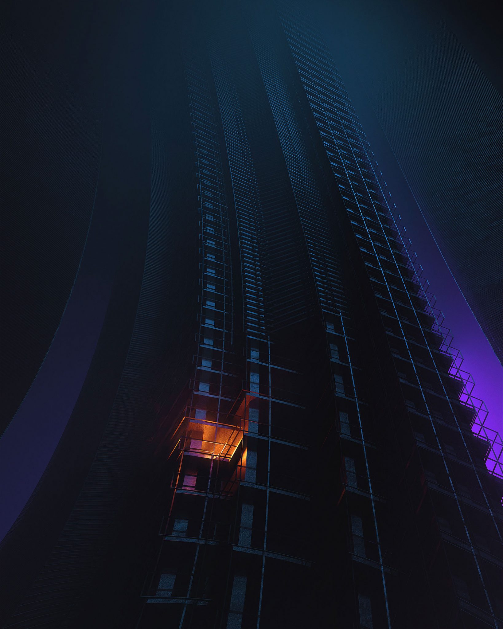 Distorted Architecture: Digital Artworks by Tomasz Artur Bolek | Daily ...