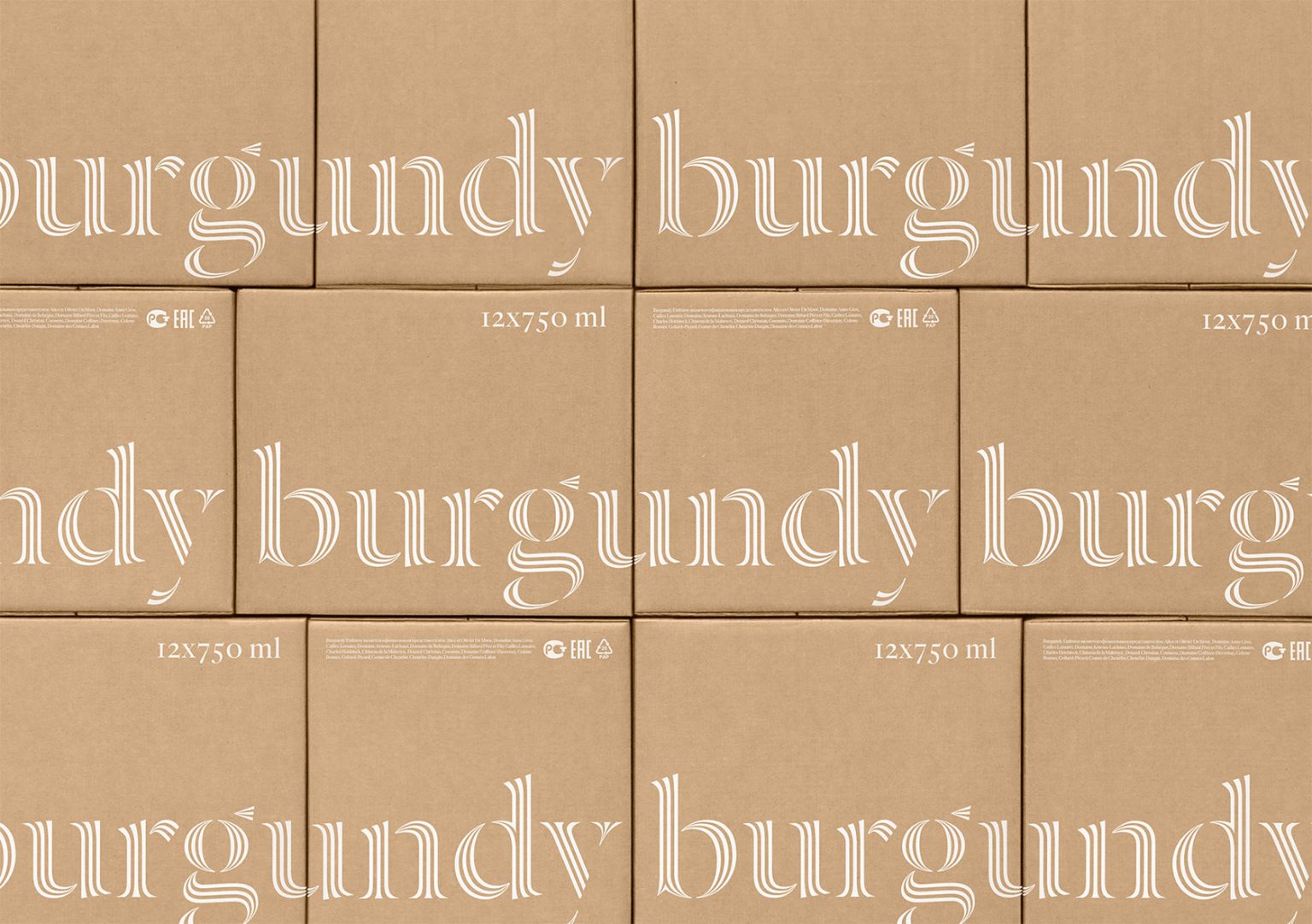 Burgundy Branding by Tomatdesign | Daily design inspiration for ...