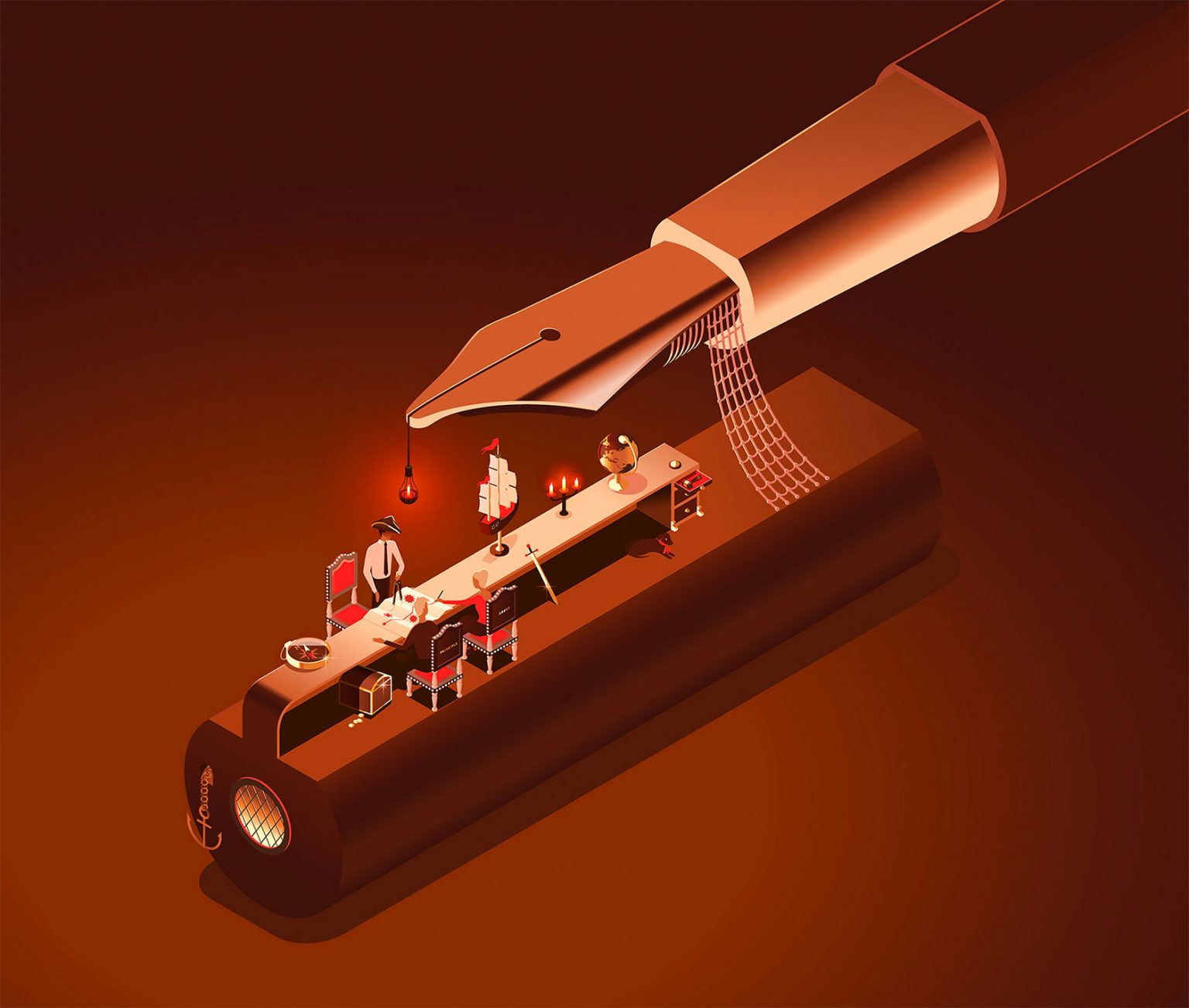 Illustrations by Andrew Nye | Daily design inspiration for creatives ...