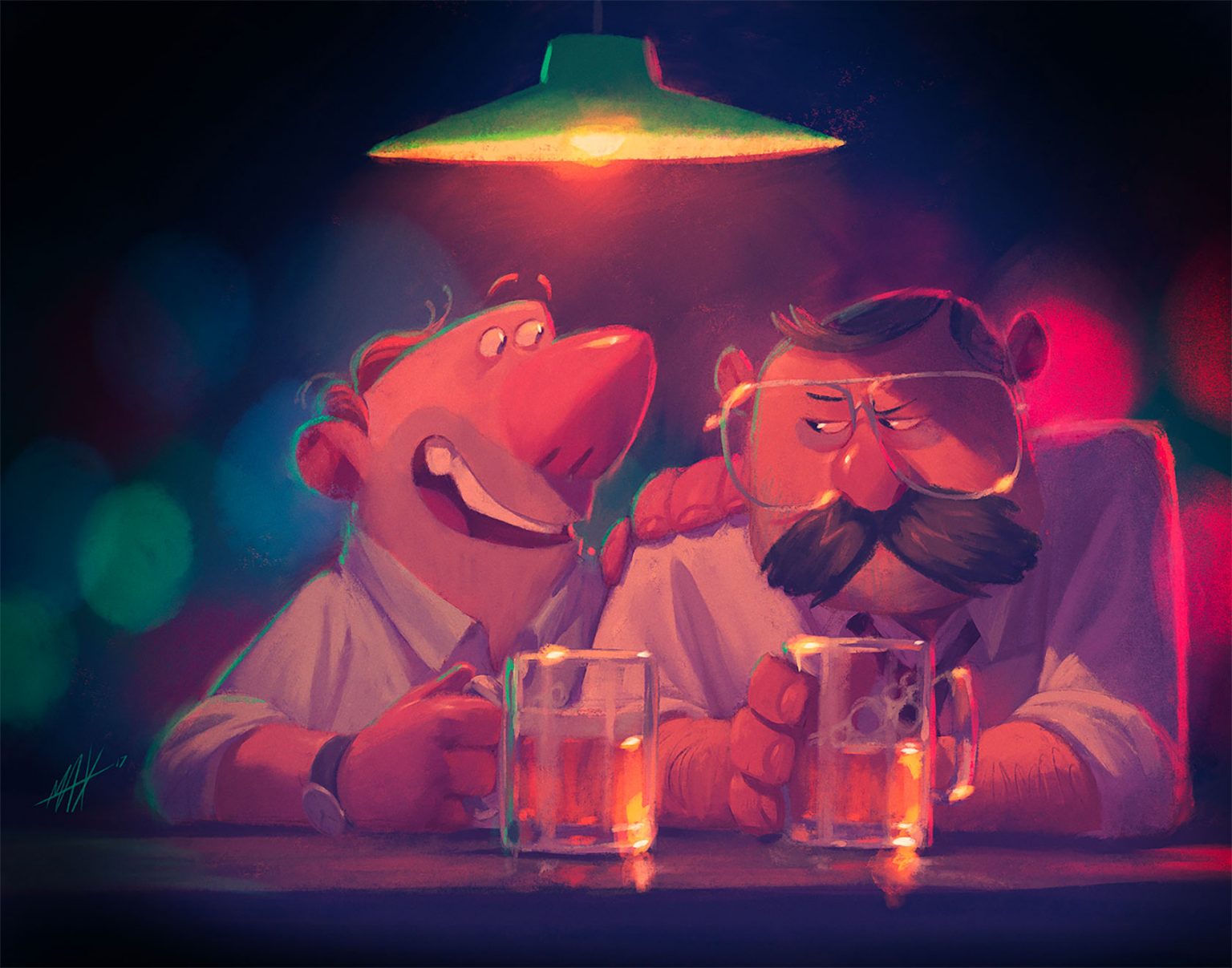 Procreate Inspiration: Illustrations by Max Ulichney | Daily design ...