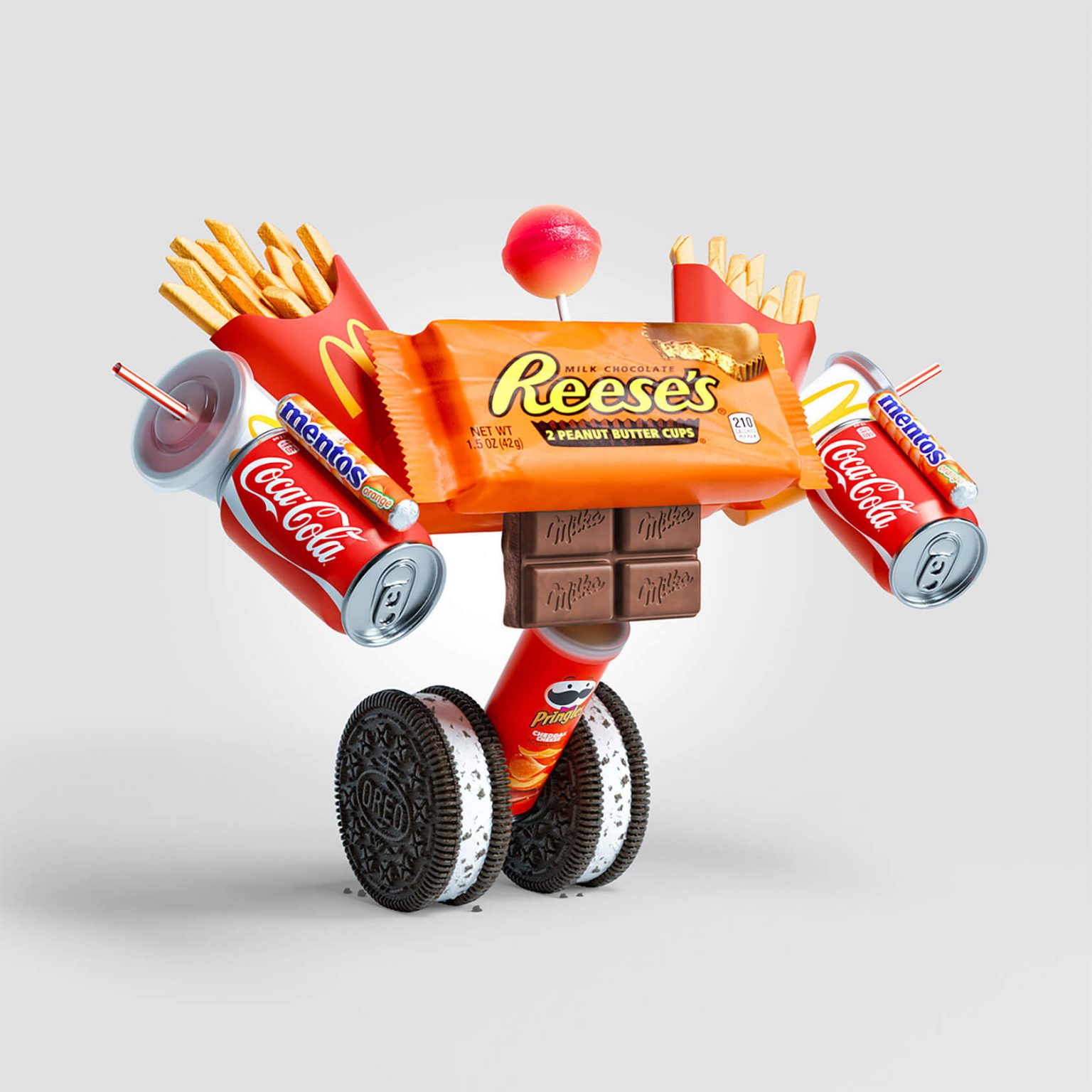 Mechonomics: Digital Artworks by Foreal | Daily design inspiration for creatives | Inspiration Grid