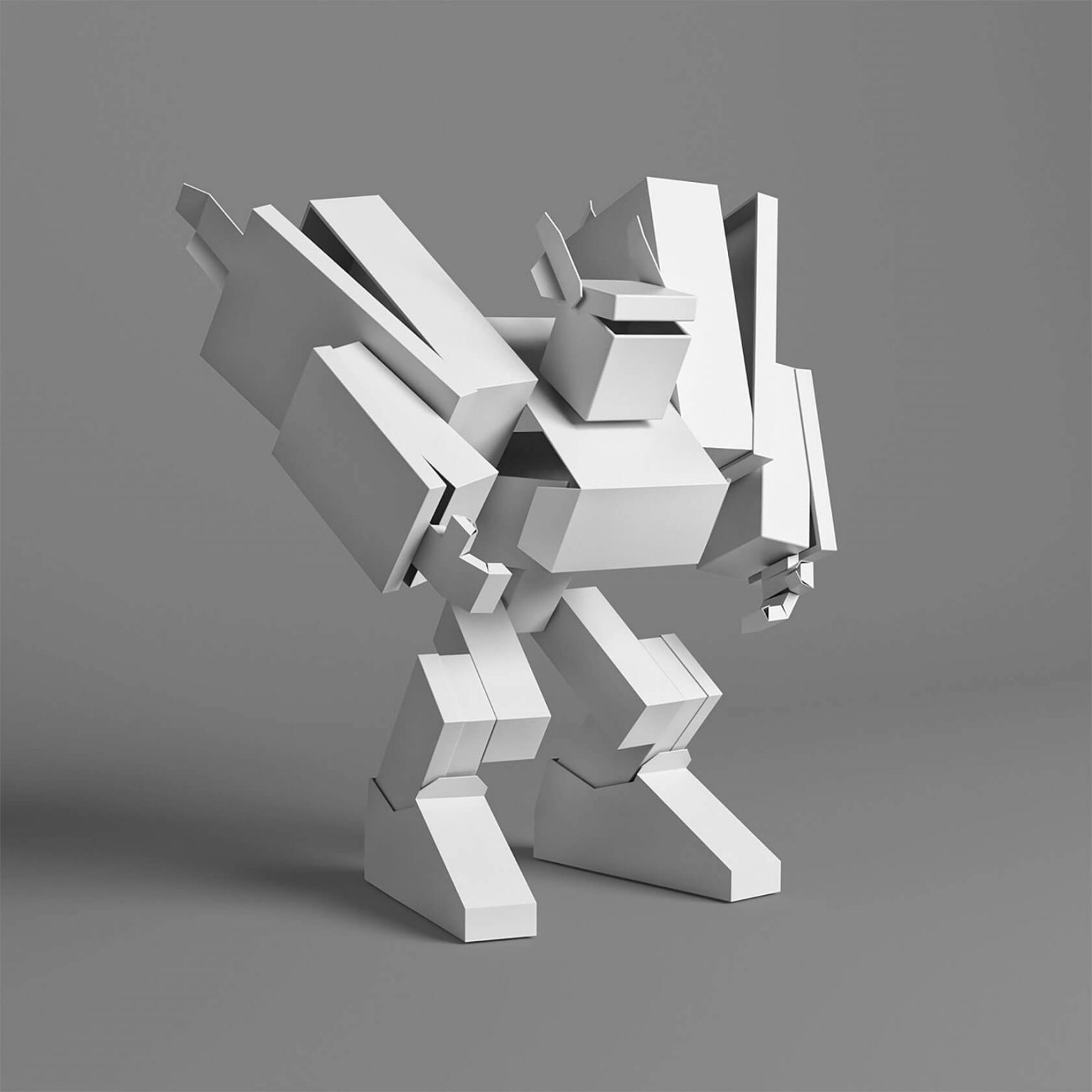 Mechonomics: Digital Artworks by Foreal | Daily design inspiration for creatives | Inspiration Grid