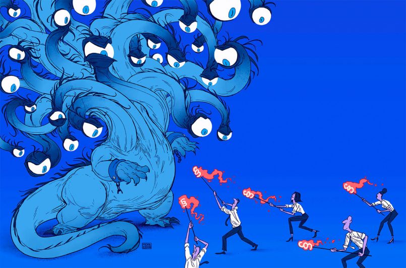 Satirical Illustrations by Michal Dziekan | Daily design inspiration ...