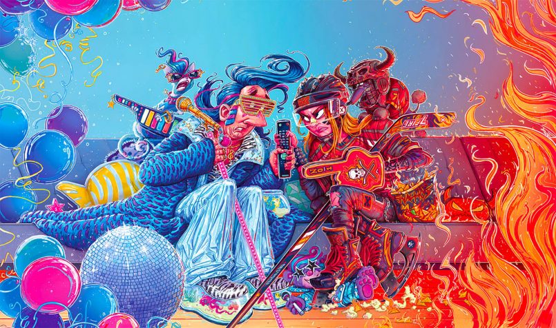 Satirical Illustrations by Michal Dziekan | Daily design inspiration ...