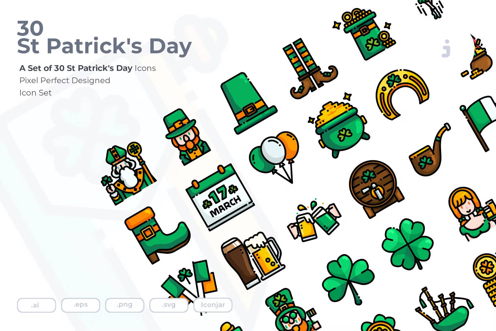 The Best Creative Assets for your St. Patrick's Day Designs | Daily ...
