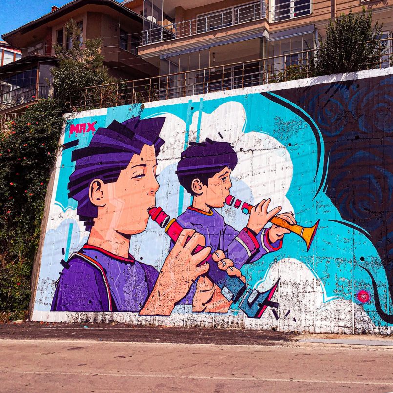 Awesome Street Art by Max on Duty | Daily design inspiration for ...