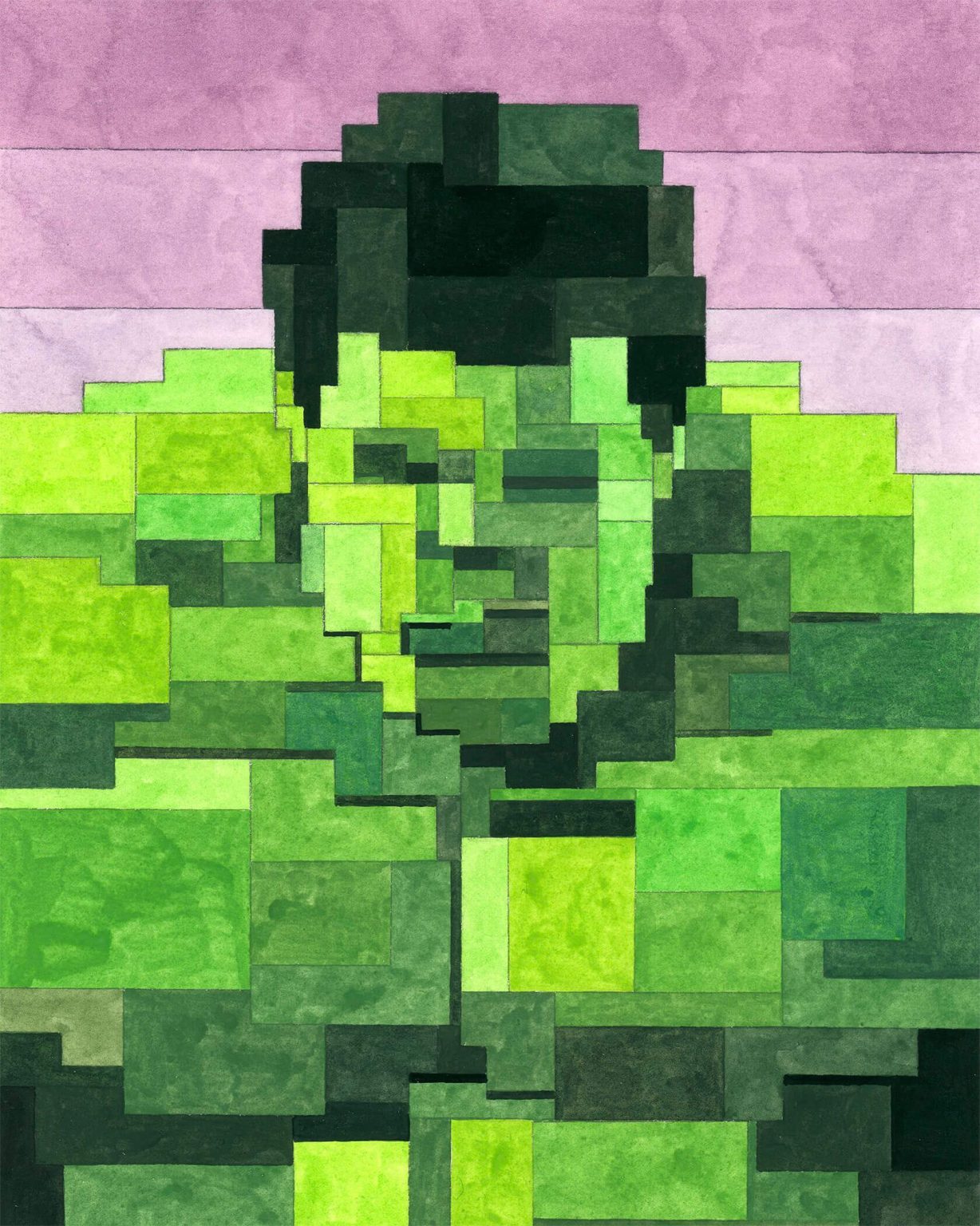 Pixelated Pop Culture Paintings by Adam Lister | Daily design ...