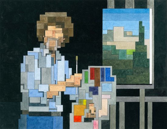 Pixelated Pop Culture Paintings by Adam Lister | Daily design ...