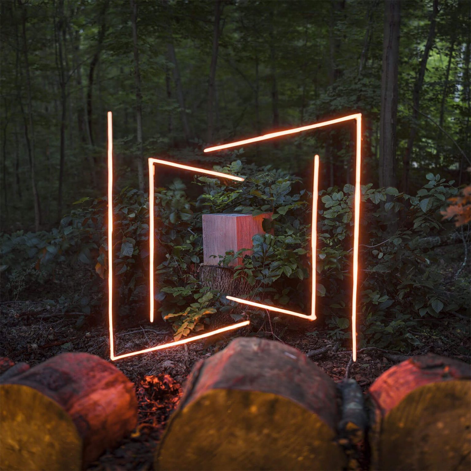 Illuminated Fields: Light Art Installations by Barry Underwood | Daily ...