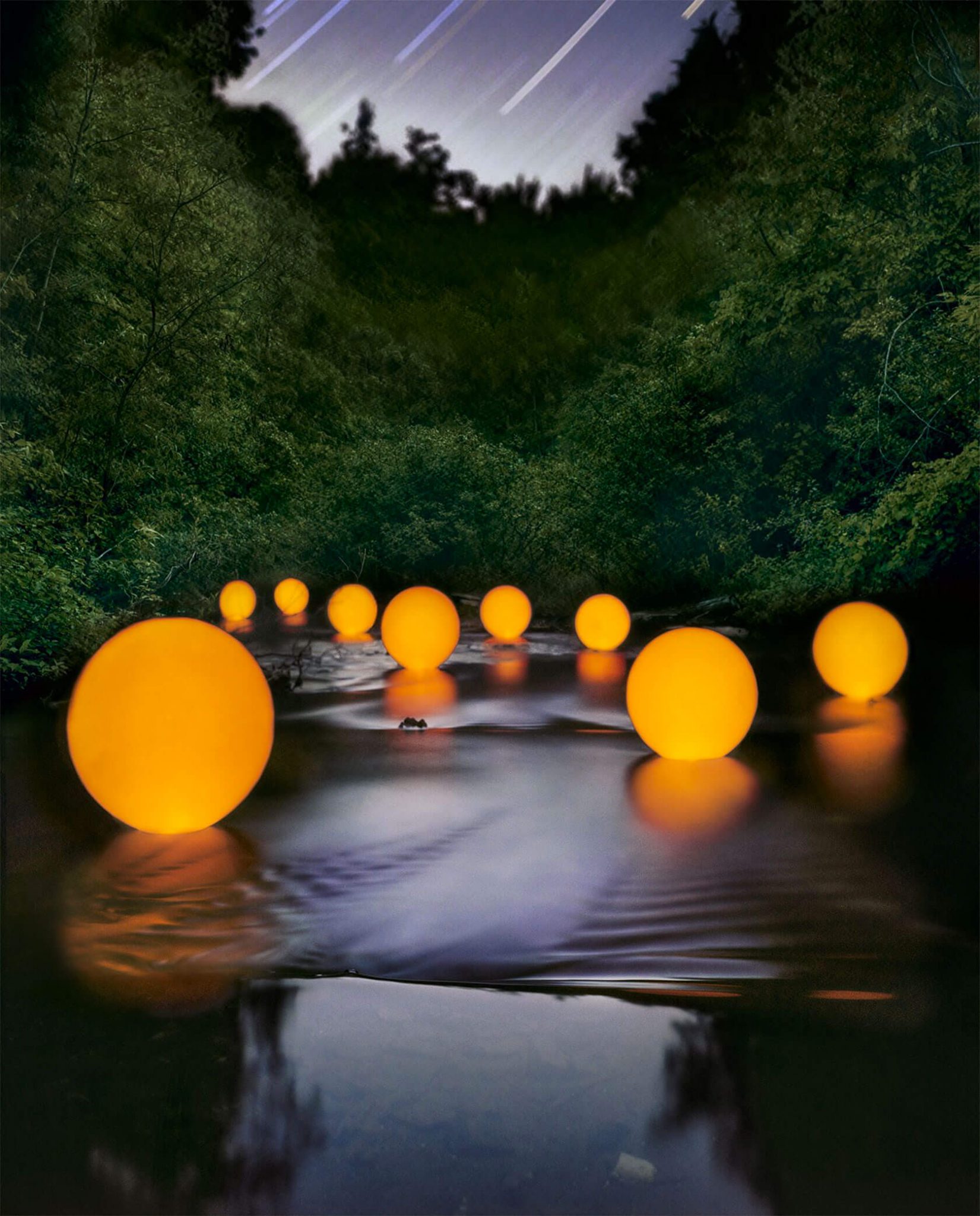 Illuminated Fields: Light Art Installations by Barry Underwood | Daily ...
