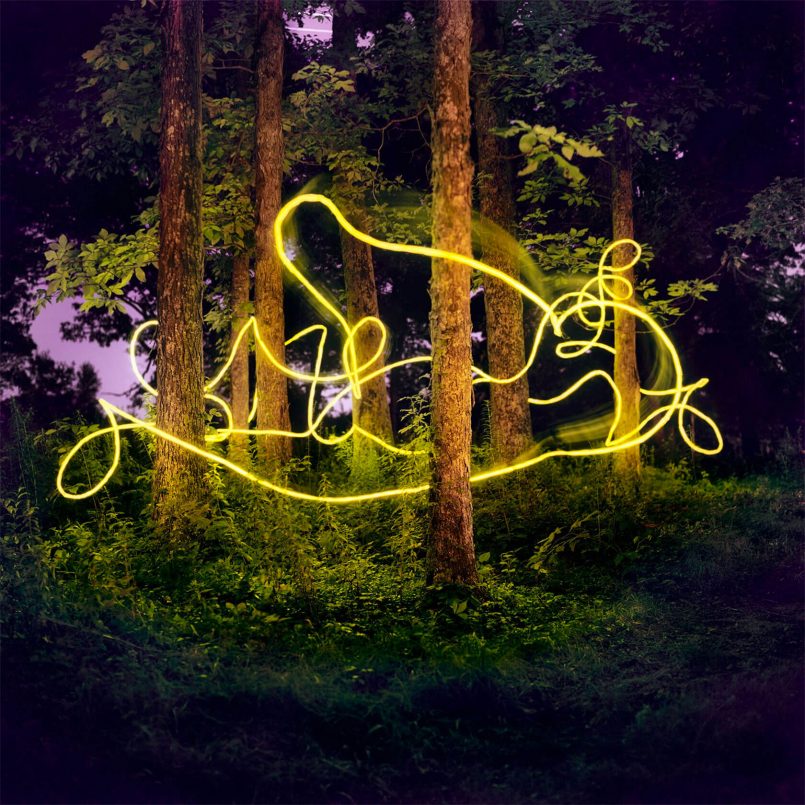 Illuminated Fields: Light Art Installations by Barry Underwood | Daily ...