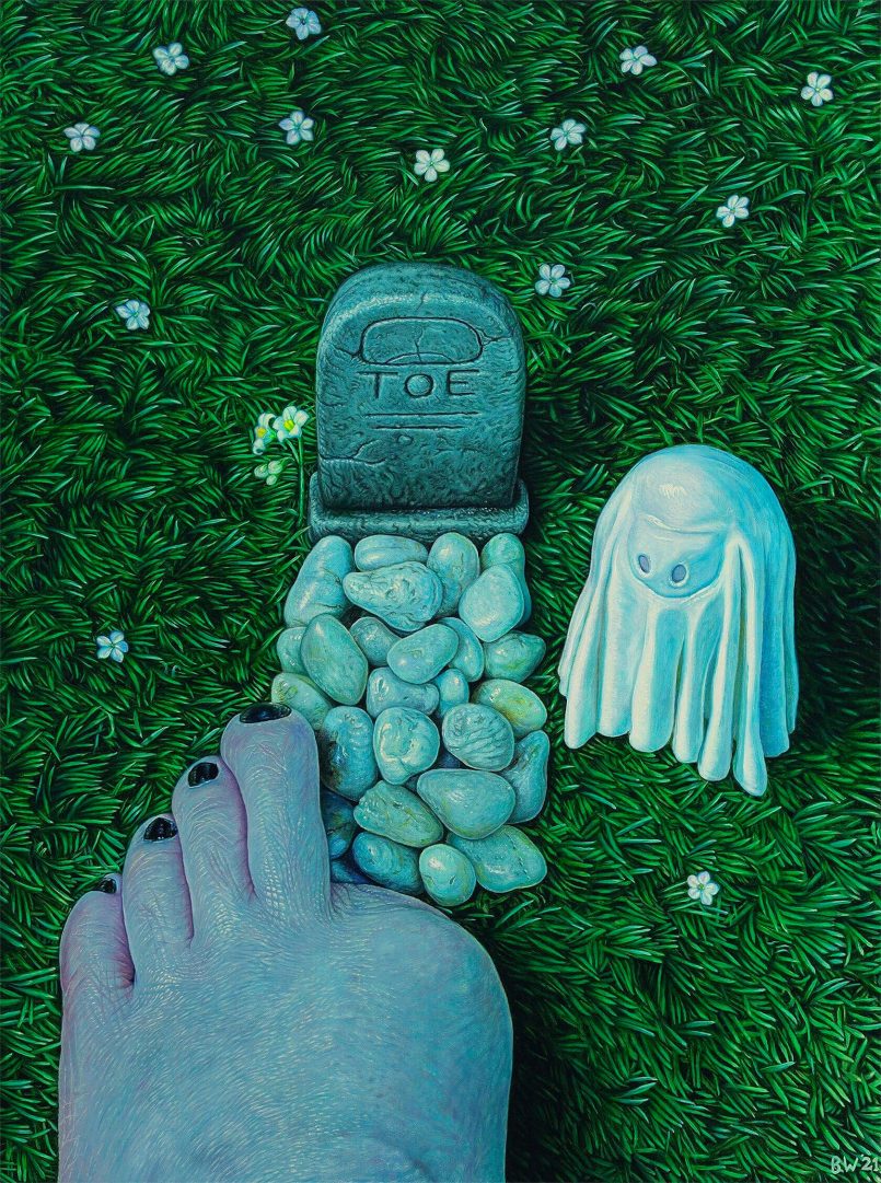 Toe: Surreal Paintings by Beau White | Daily design inspiration for ...