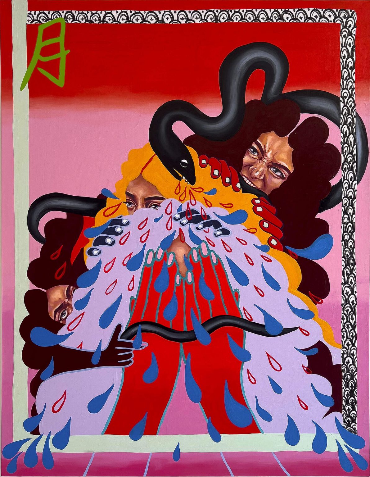 Bright Multilayered Paintings by Caroline Liu | Daily design ...