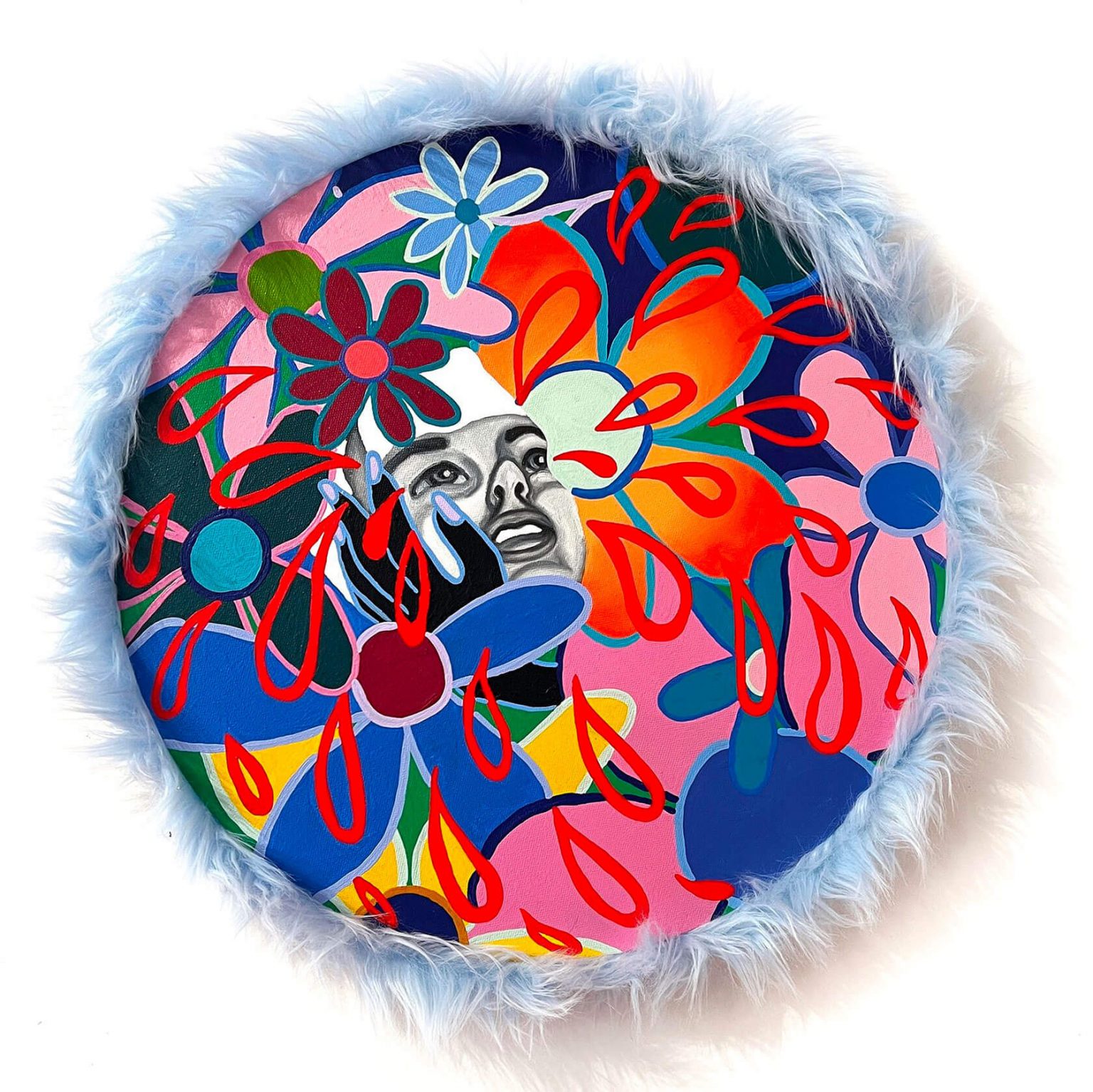 Bright Multilayered Paintings by Caroline Liu | Daily design ...