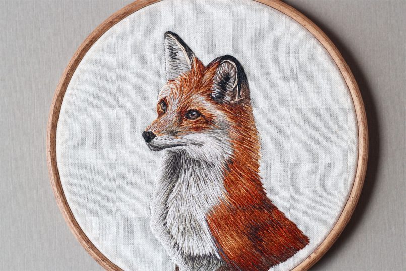Realistic Flora & Fauna Embroidery by Emillie Ferris | Daily design ...