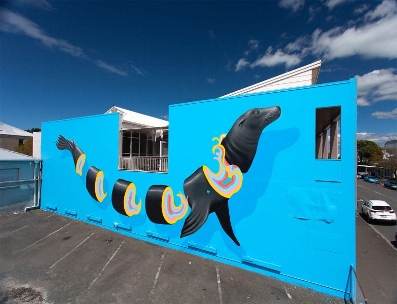 Striking Murals by Gina Kiel | Daily design inspiration for creatives ...