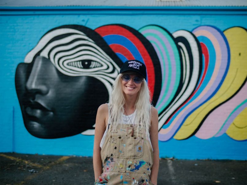 Striking Murals by Gina Kiel | Daily design inspiration for creatives ...