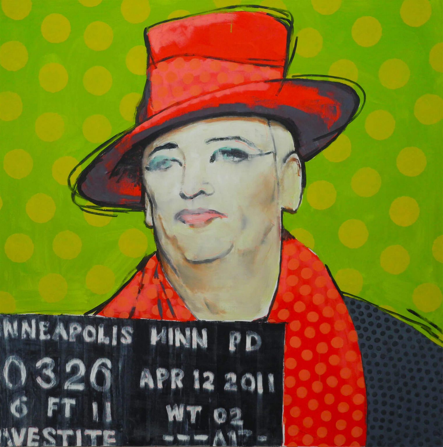Arrested Images: Celebrity Mugshot Paintings by Les Thomas | Daily ...
