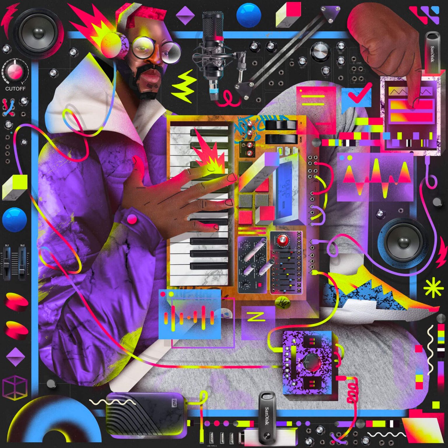 Colorful Collages by Lisett Ledón | Daily design inspiration for ...