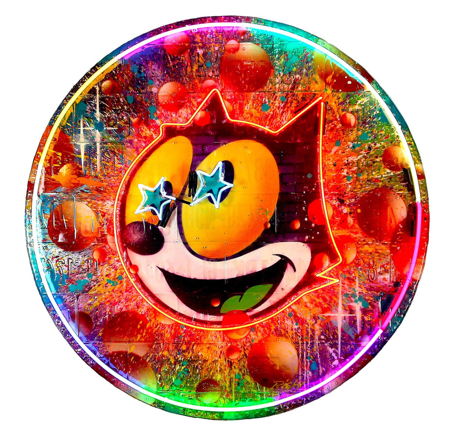 Edgy Neon Artworks by Risk | Daily design inspiration for creatives ...