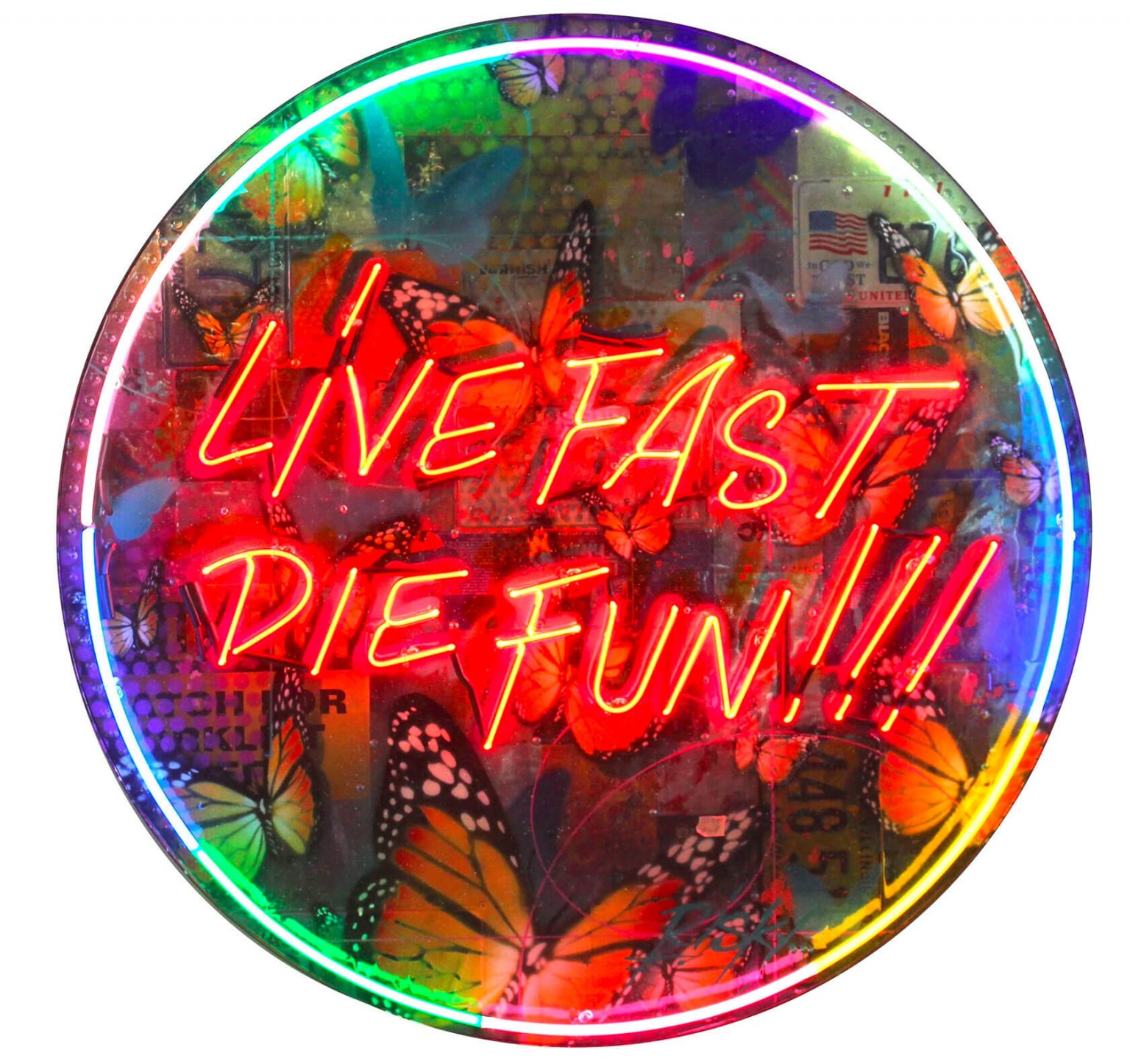 Edgy Neon Artworks by Risk | Daily design inspiration for creatives ...