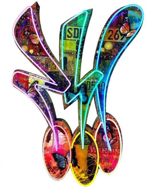 Edgy Neon Artworks by Risk | Daily design inspiration for creatives ...