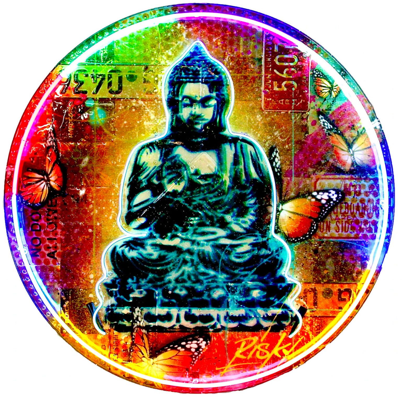 Edgy Neon Artworks by Risk | Daily design inspiration for creatives ...