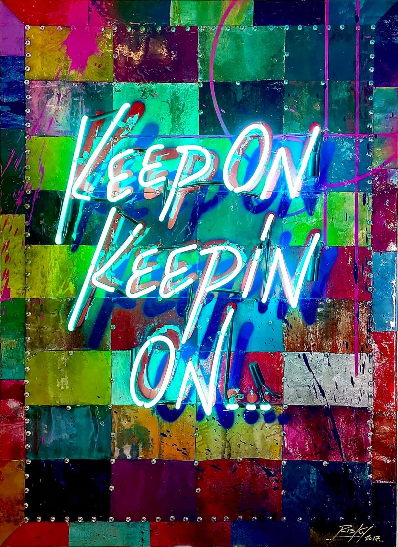 Edgy Neon Artworks by Risk | Daily design inspiration for creatives ...