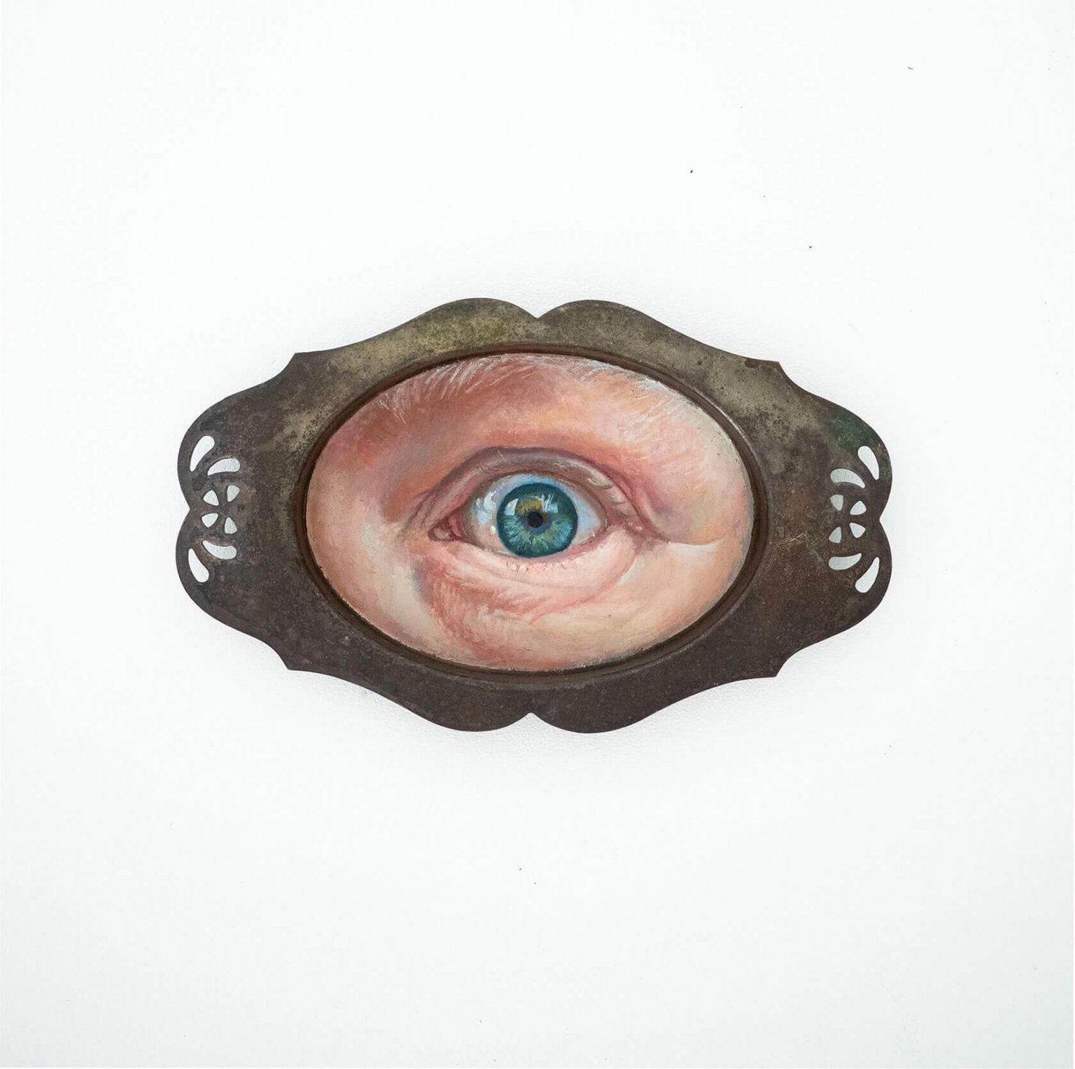 I See You: Eye Paintings on Antique Objects by Robyn Rich | Daily ...
